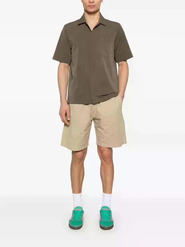 Herno Seer-crease Shirt - Brown