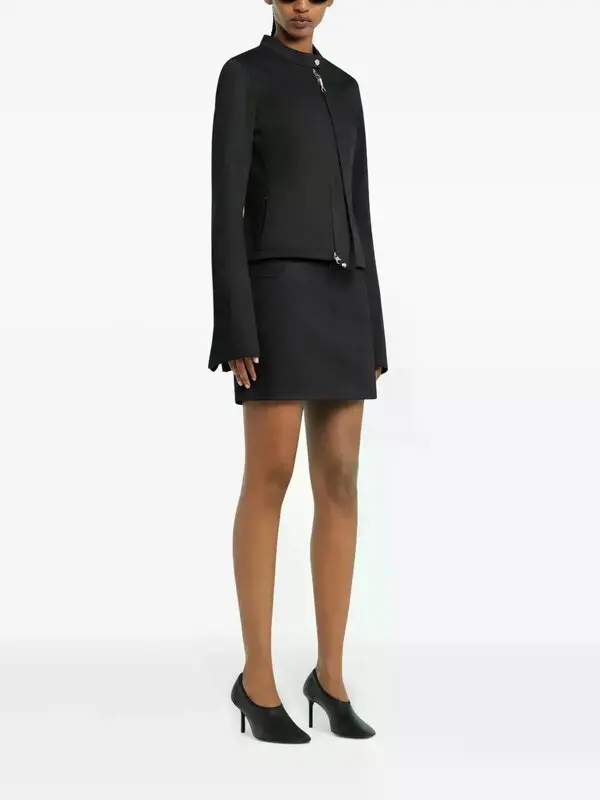 COURREGES Zip-strap Jacket - Black
