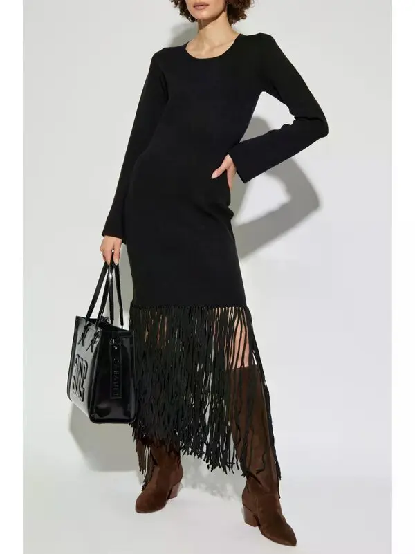 Munthe Fringe Detail Midi Dress