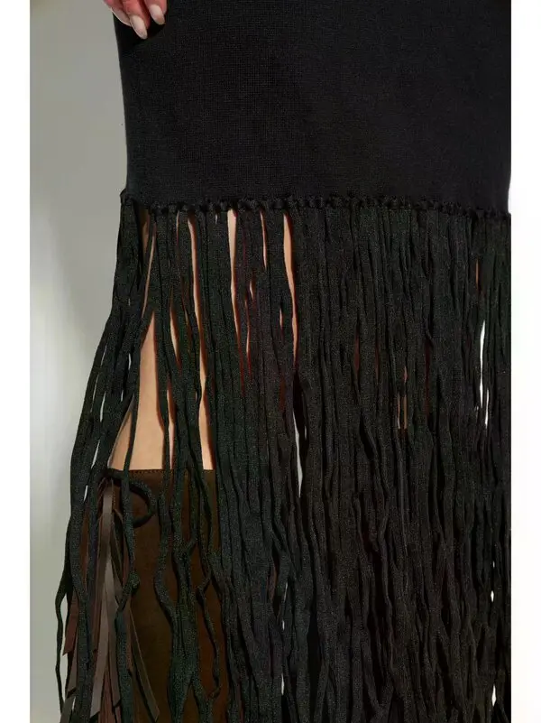 Munthe Fringe Detail Midi Dress
