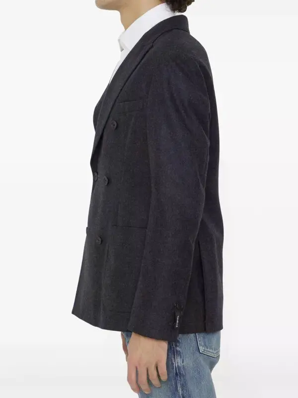 TONELLO Wool Double-breasted Blazer