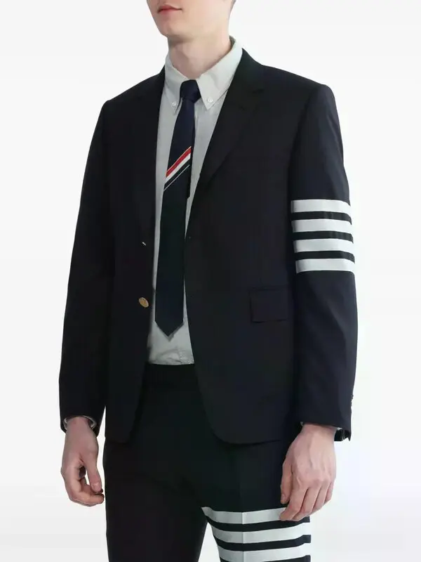 Thom Browne 4-bar Stripe Single-breasted Blazer