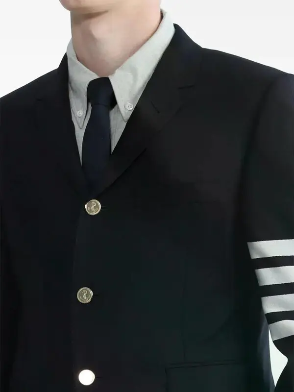 Thom Browne 4-bar Stripe Single-breasted Blazer