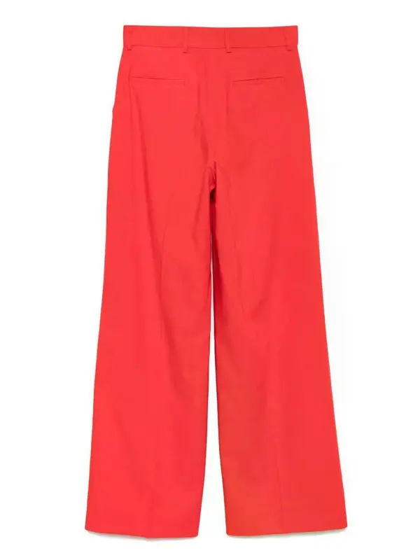MSGM Tailored Trousers - Red