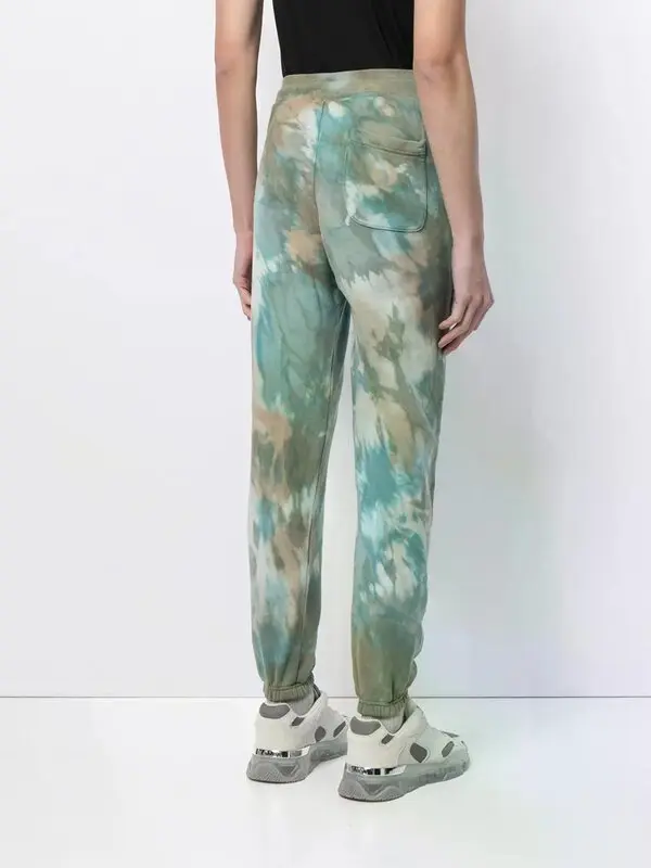 John Elliott Tie-dye Print Track Pants - Green