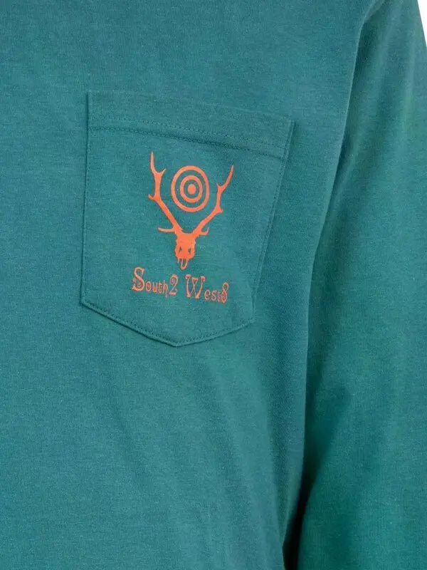 Supreme X South2 West8 Long-sleeve T-shirt - Blue