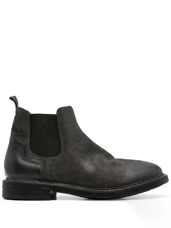 Moma Suede Chelsea Boots - Grey