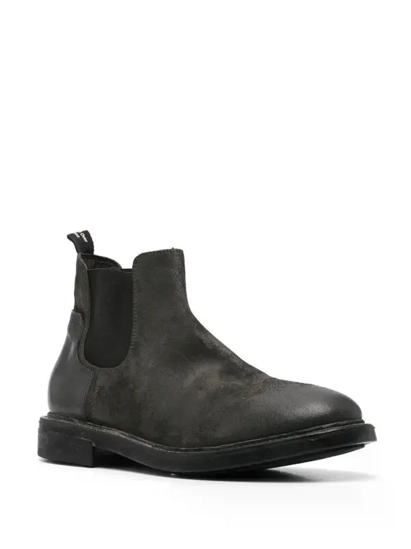 Moma Suede Chelsea Boots - Grey