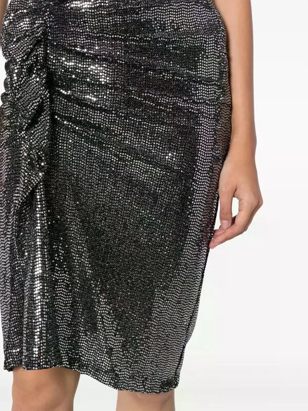 MARANT ETOILE Dolene Rhinestone Pencil Skirt