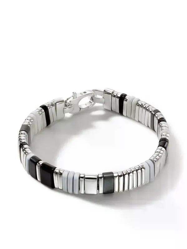 John Hardy Colourblock Chain Bracelet - Silver