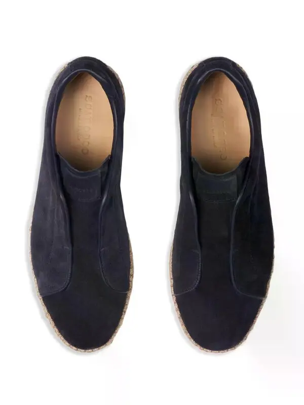 SCAROSSO Suede Espadrilles - Blue