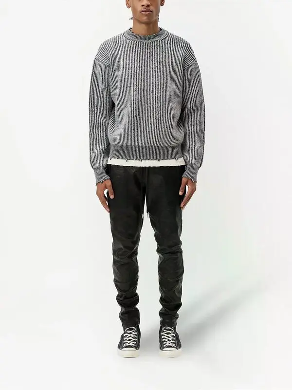 John Elliott Ribbed Knit Crewneck Jumper