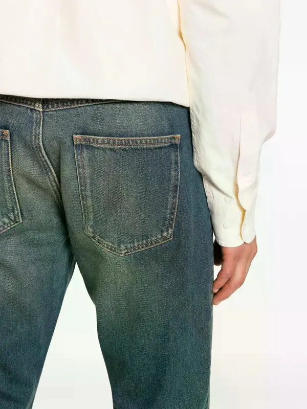 MARANT Straight-leg Jeans With Faded Effect