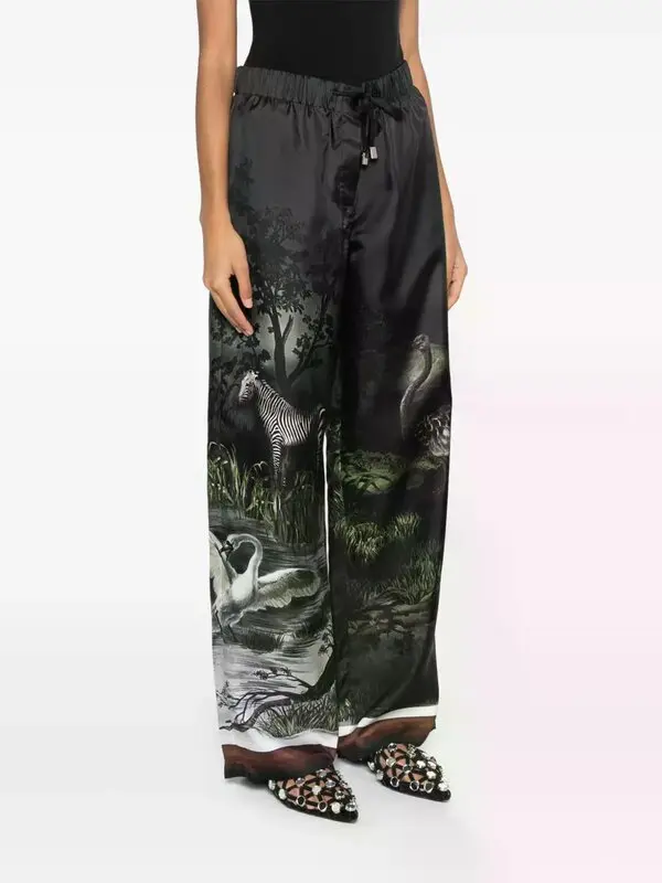 Attico Printed Trousers