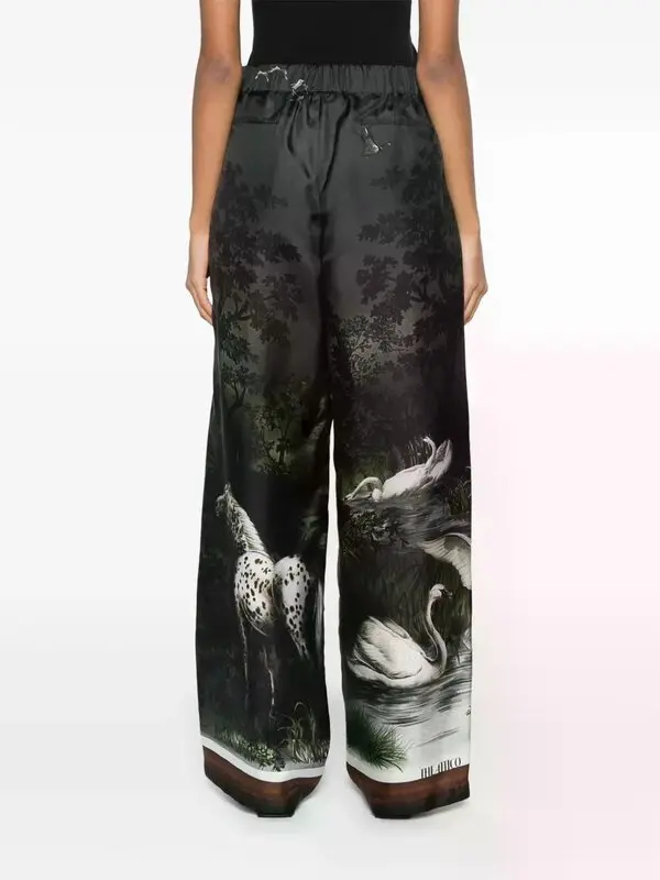 Attico Printed Trousers