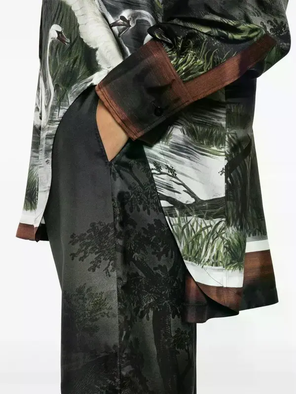 Attico Printed Trousers