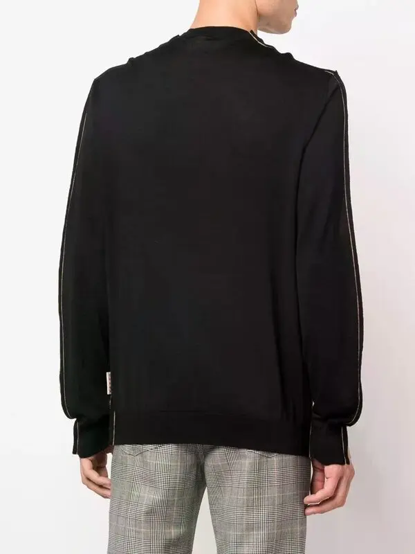 Marni Colour-block Crew Neck Jumper