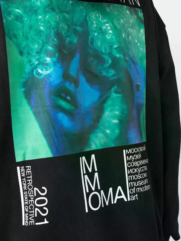 HACULLA. Georgia Slogan Print Hoodie - Black