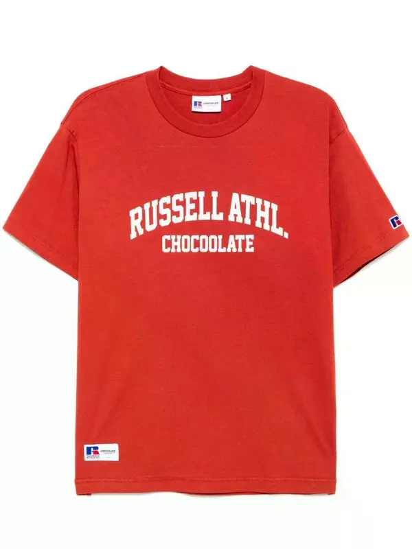 CHOCOOLATE Logo-print T-shirt - Red