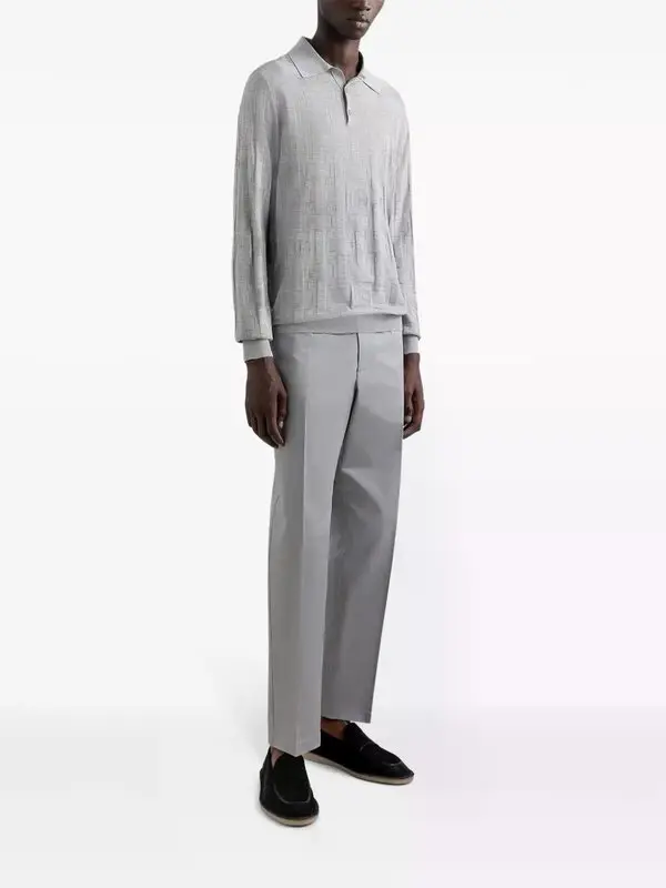 Dolce & Gabbana Fine-knit Polo Shirt