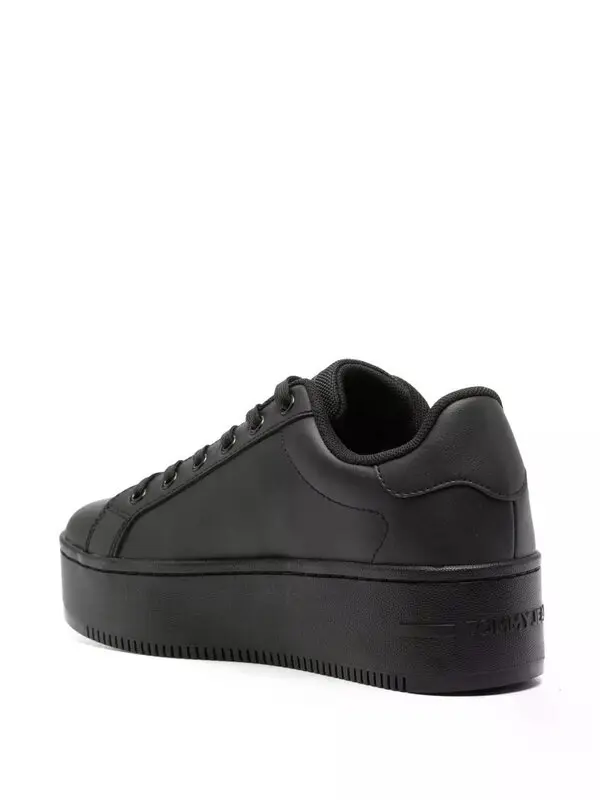 Tommy Hilfiger Flatform Leather Sneakers