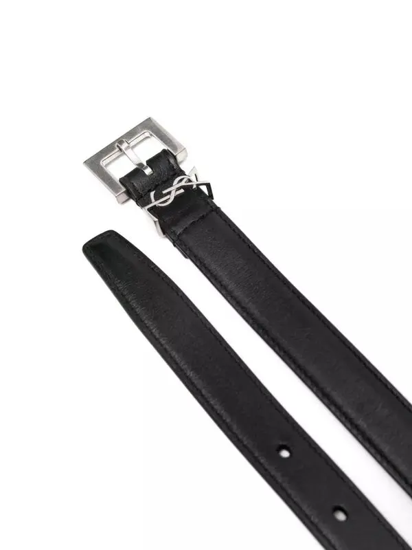 Saint Laurent Cassandre Thin Belt