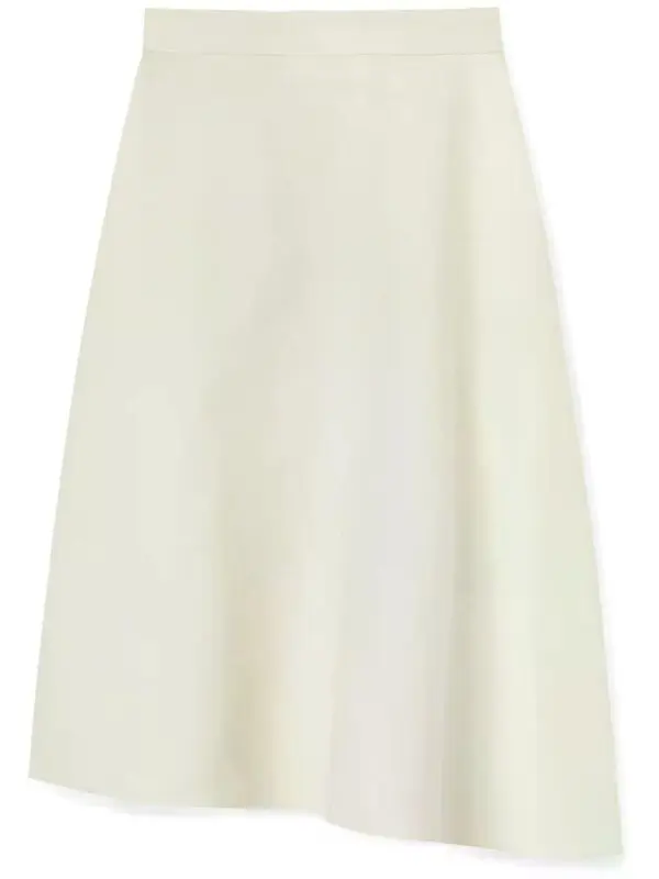 JIL SANDER Asymmetric Midi Skirt