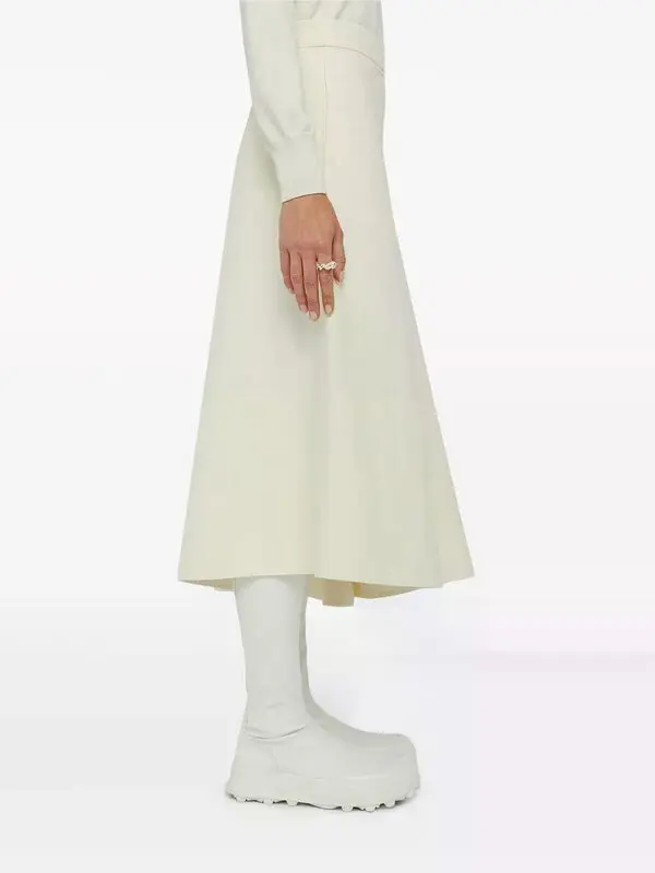 JIL SANDER Asymmetric Midi Skirt