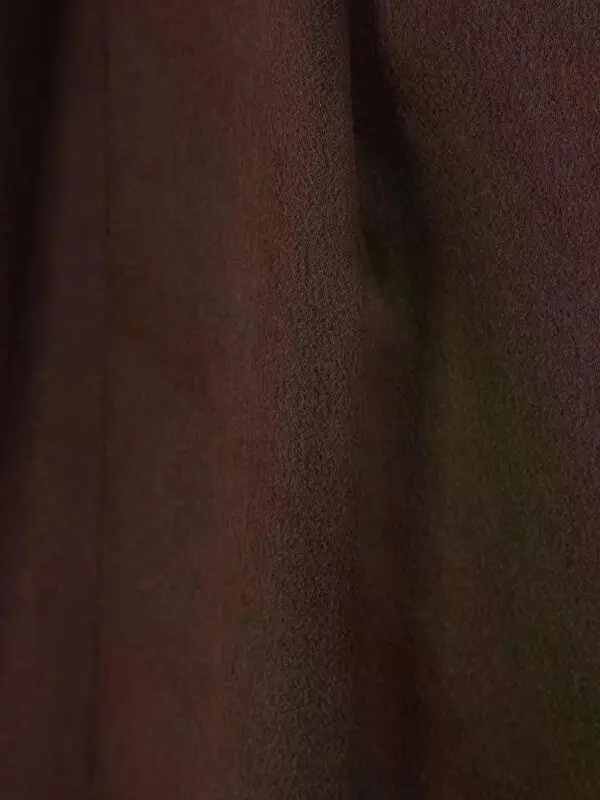 Saint Laurent Garter Detail Silk Blouse