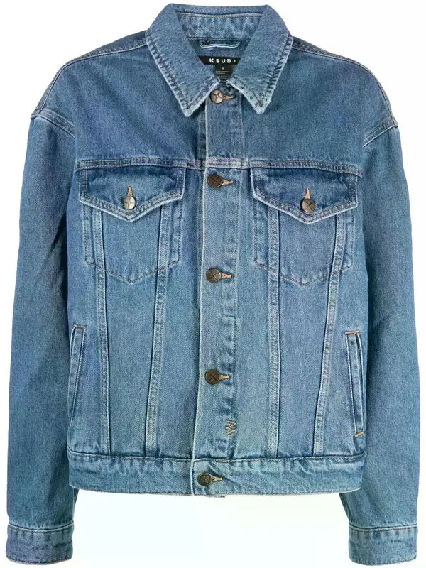 Ksubi Heritage Denim Trucker Jacket - Blue