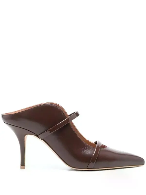 MALONE SOULIERS 70mm Maureen Mules - Brown