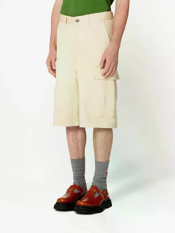 AMI Paris Straight-leg Cargo Shorts