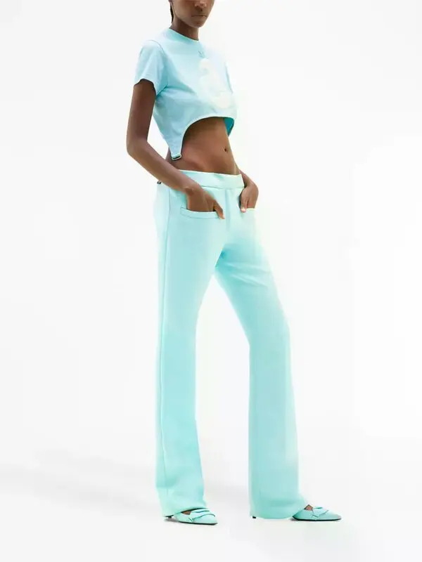 COURREGES Flared Tailored Trousers