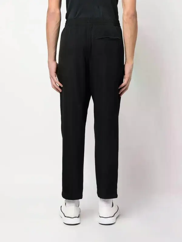 Y3 Mid-rise Straight-leg Cotton Trousers