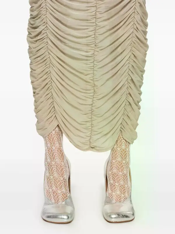 ELENA VELEZ Parlour Midi Skirt