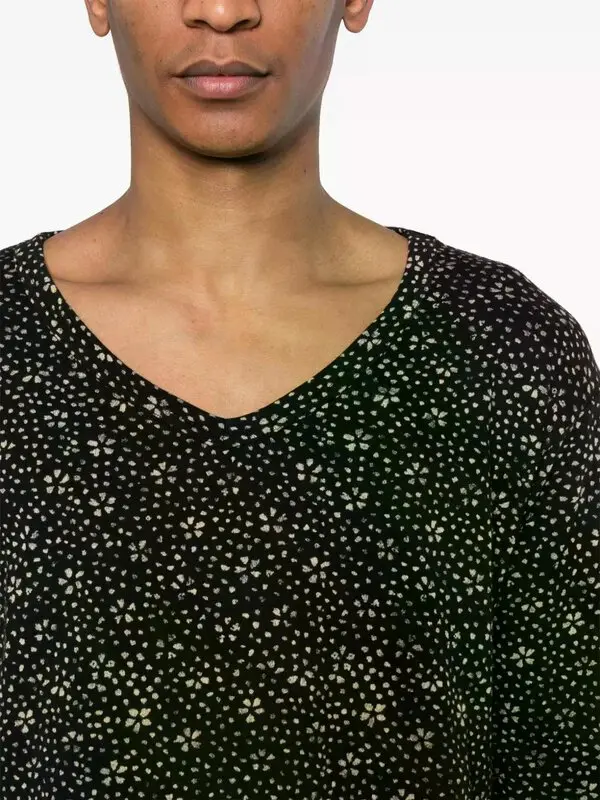 Yohji Yamamoto Abstract-print T-shirt