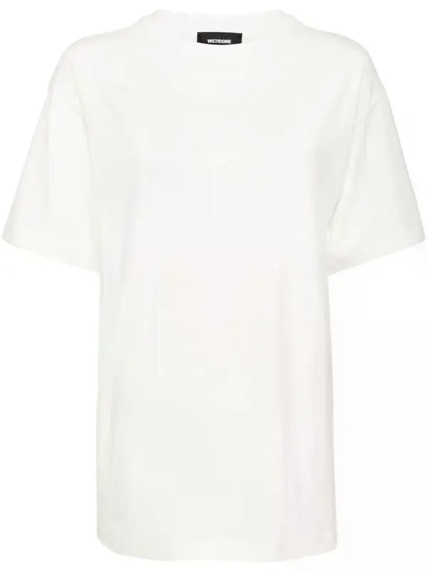 We11Done Pearl Bear T-shirt - Neutrals