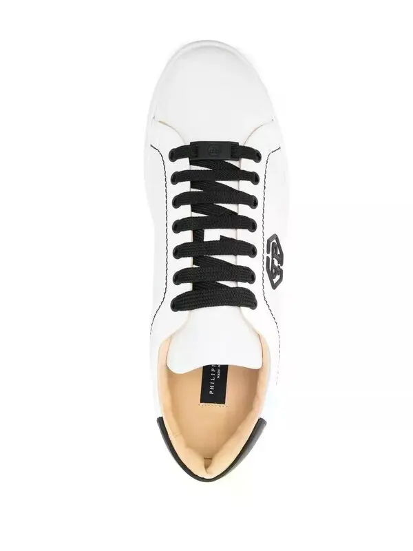 Philipp Plein Low-top Leather Sneakers