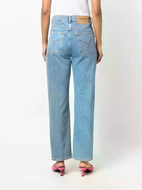 Moschino Straight-leg Denim Pants