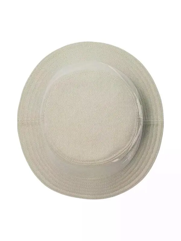 Burberry Cotton Blend Bucket Hat - Neutrals