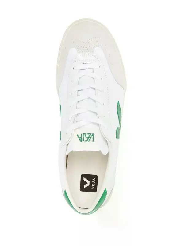 VEJA V-10 Panelled Sneakers - Neutrals