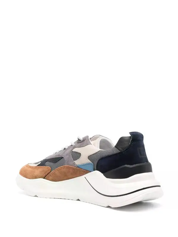D.a.t.e. Fuga Panelled Design Sneakers
