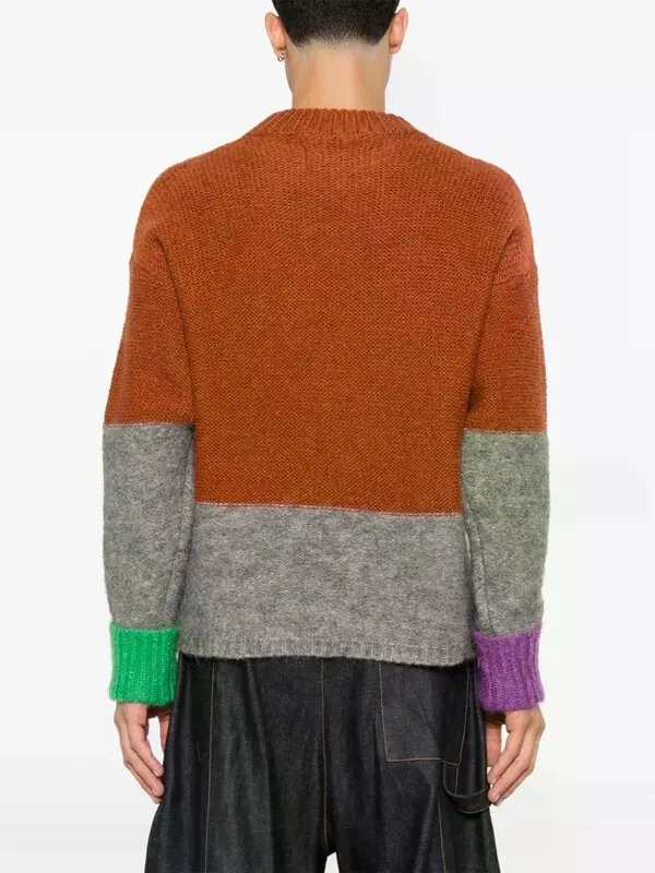 ERL Skull Intarsia-knit Sweater