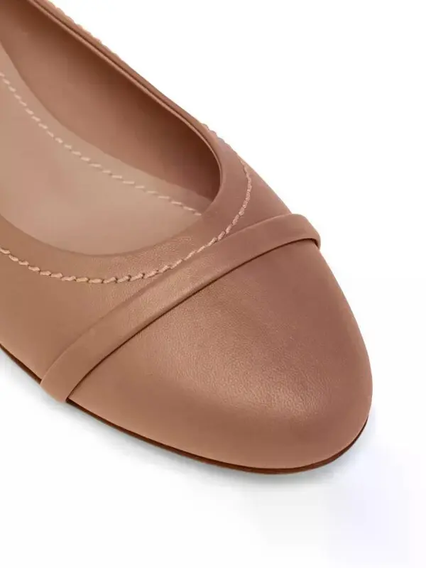 MALONE SOULIERS Sabina Ballet Flats With Self-tie Fastening