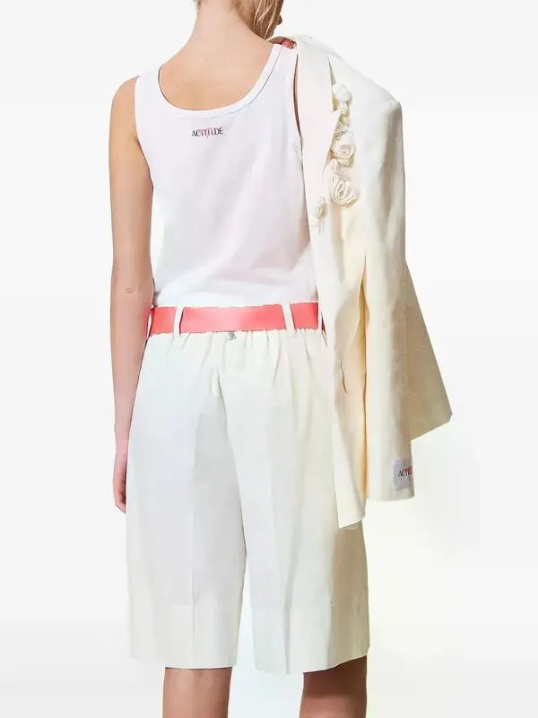 TWINSET Bow-embellished Shorts