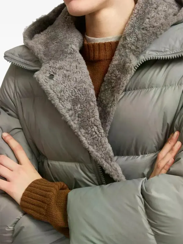 YVES SALOMON Hooded Puffer Jacket