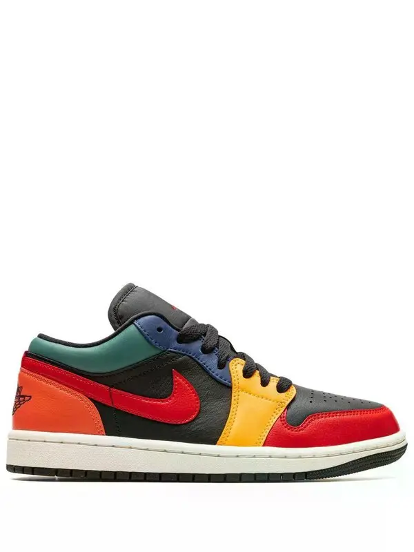 JORDAN Air 1 Low Se Multi-color Sneakers - Black