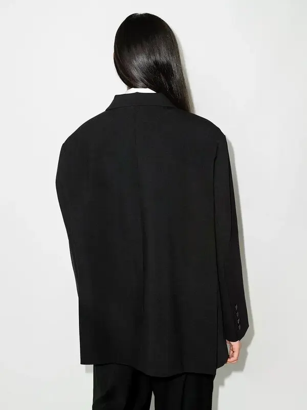 THE FRANKIE SHOP Bea Single-breasted Oversized Blazer