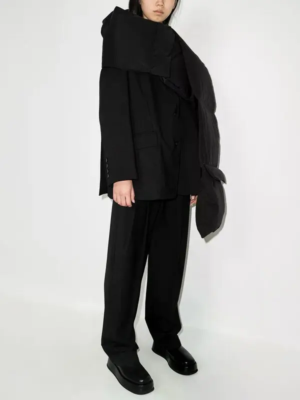 THE FRANKIE SHOP Bea Single-breasted Oversized Blazer