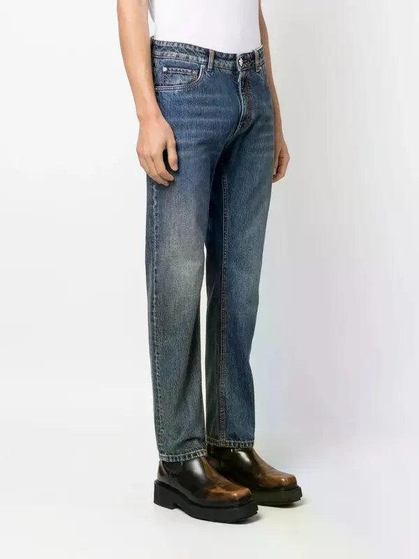 Etro Pegaso Motif Slim-cut Jeans
